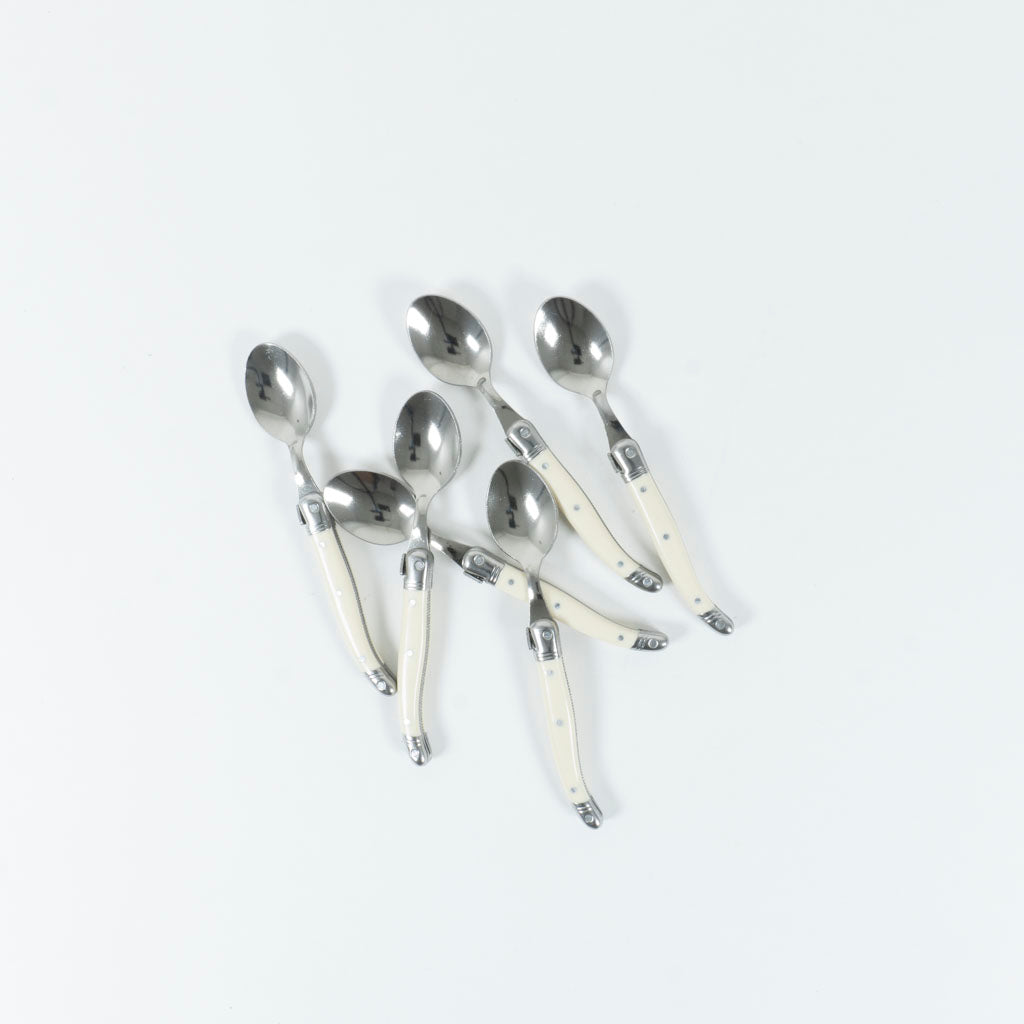 Coffee Spoons | Ivory | Set of 6 – Clover Design Store